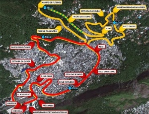 Rocinha pacificada recebe curiosidade de 2 mil brasileiros em prova de ...