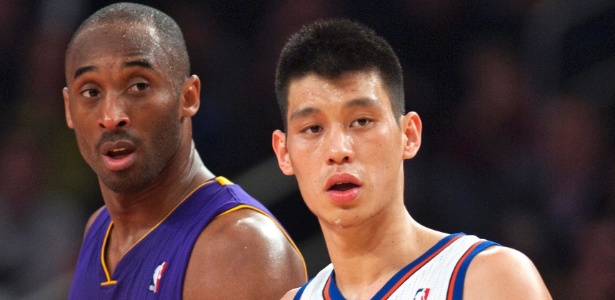 Jeremy Lin ofusca Kobe Bryant e Knicks vencem Lakers em nova noite dos ...